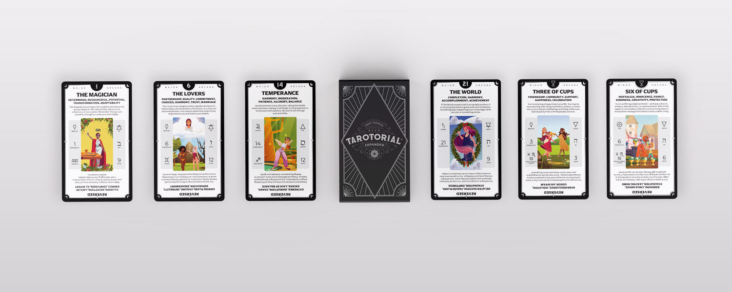 Tarotorial Expanded Tarot Training – Raven and Rogue