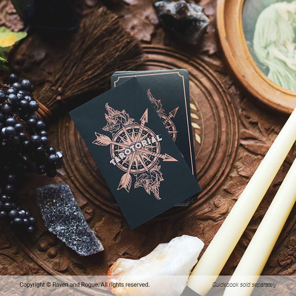 Tarotorial Tarot Deck for Beginners – Raven and Rogue