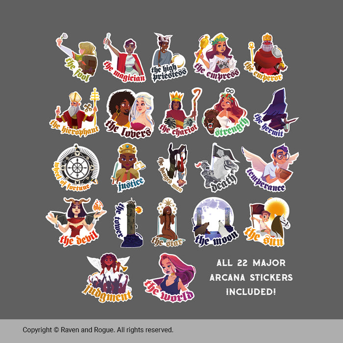 Tarotorial Expanded Tarot Training – Raven and Rogue